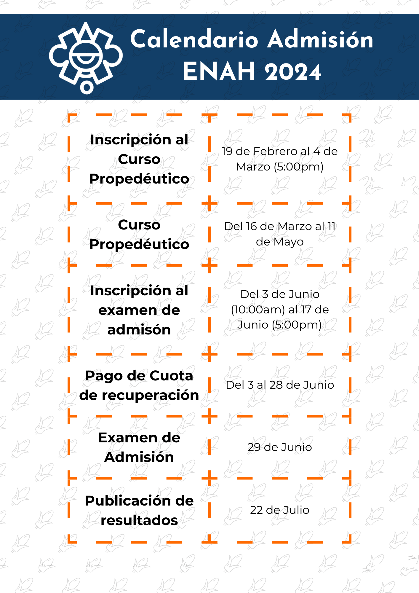 Convocatoria de ingreso a la ENAH de 2024 – Maicita Academy